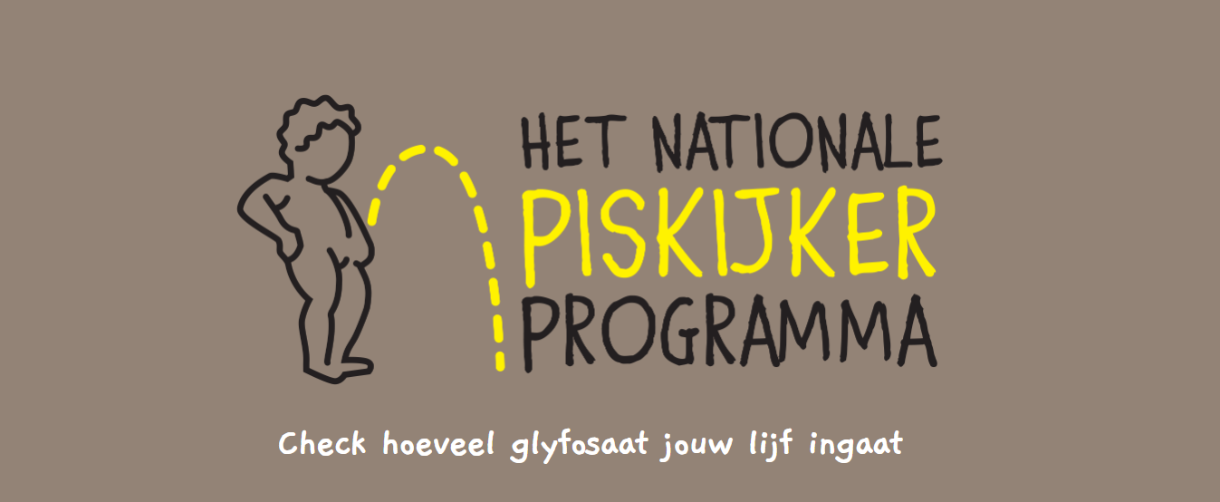 De Nationale Piskijker laat zien hoeveel glyfosaat je eet